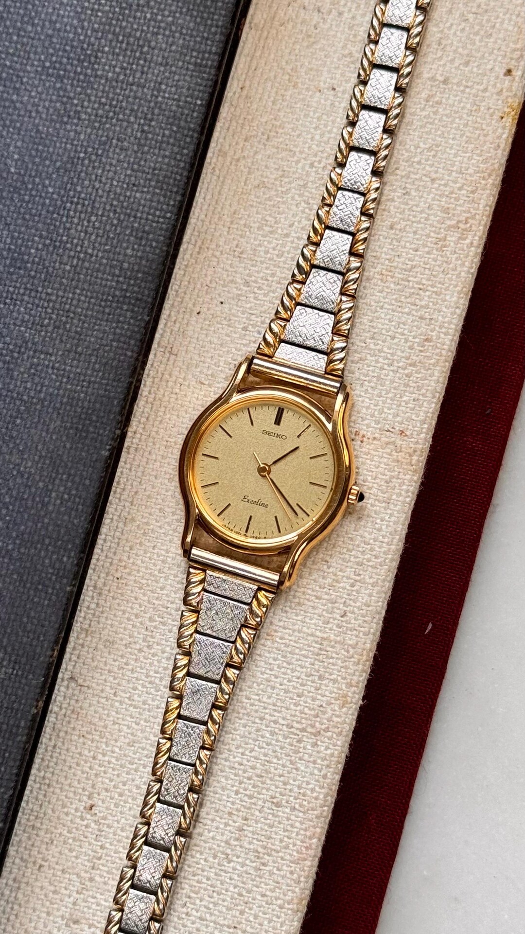 Seiko Exceline Vintage Watch - Etsy