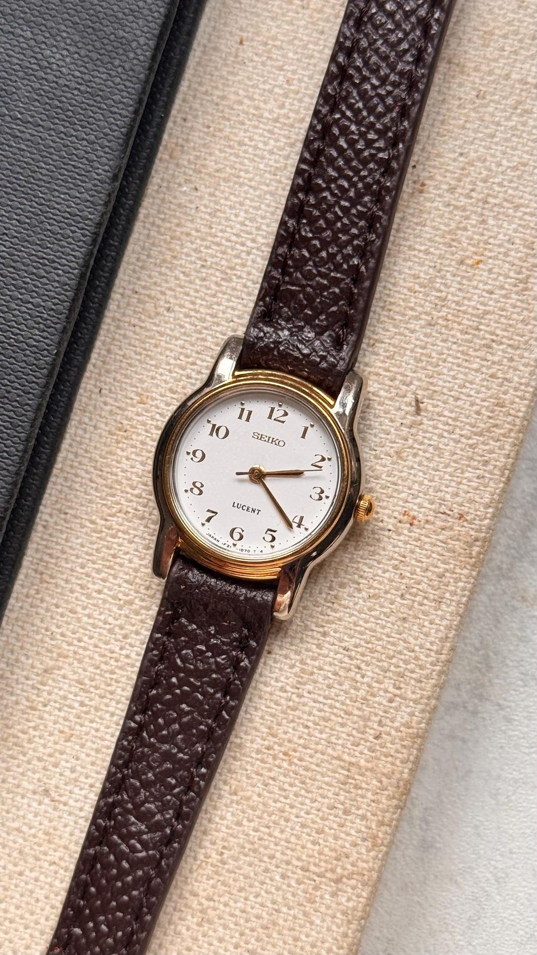 Seiko Lucent Vintage Watch - Etsy