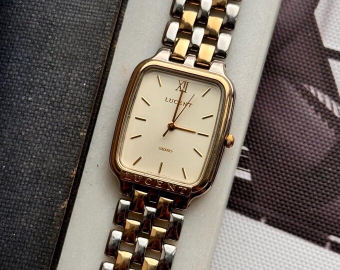 Seiko Lucent Vintage Watch - Etsy