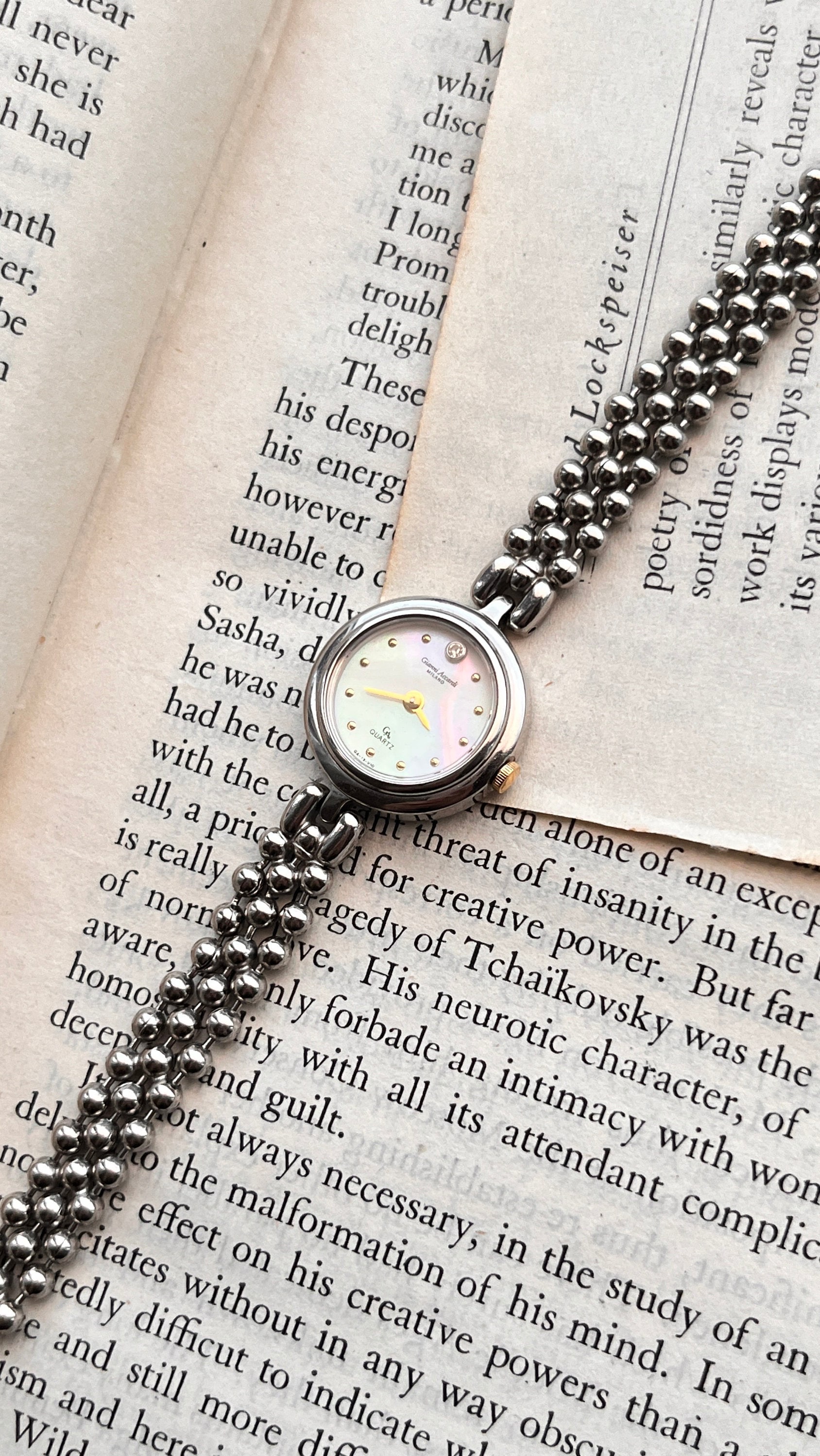 Vintage Milano Watch With Mother of Pearl Dial - Etsy