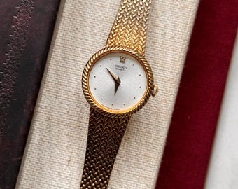 Vintage Seiko Exceline Gold Plated 1220 5090 Lady Quartz Watch Japan Square Tank Shape 25mm - Etsy