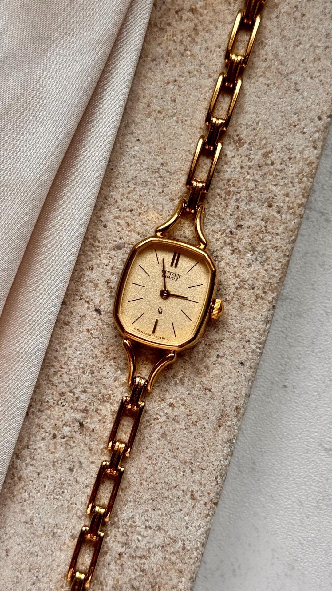 Citizen Vintage Watch Gold Plated - Etsy