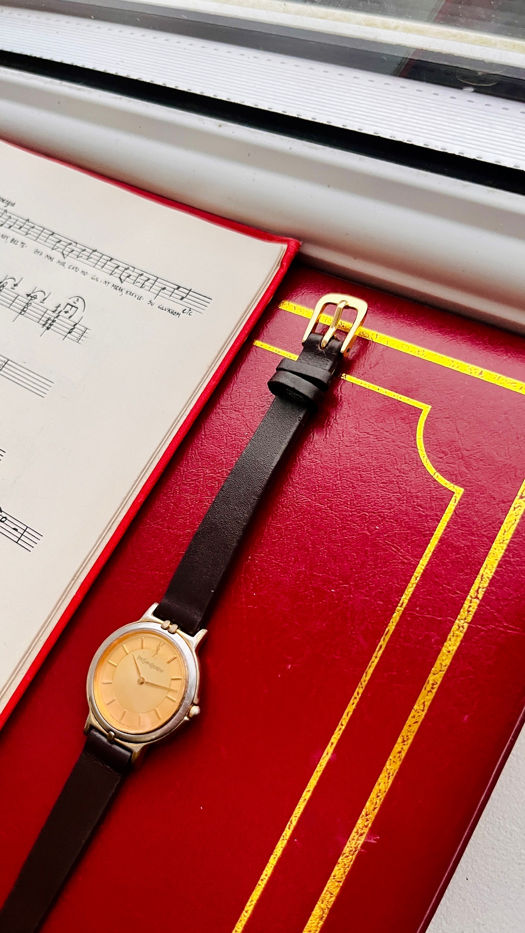 Vintage YSL Watch - Etsy