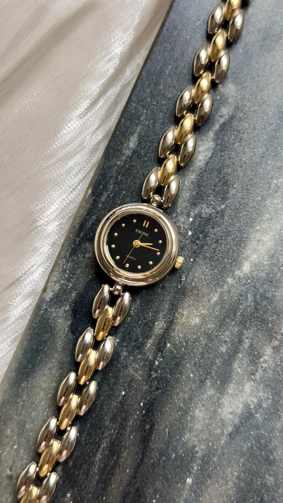 Krone Vintage Watch - Etsy