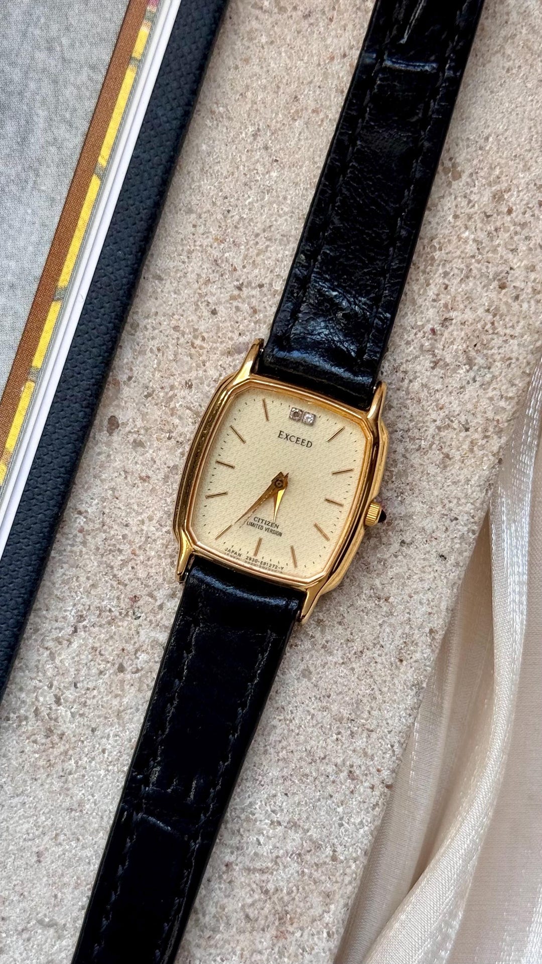 Citizen Exceed 1988 Vintage Watch - Gold Plated - Etsy