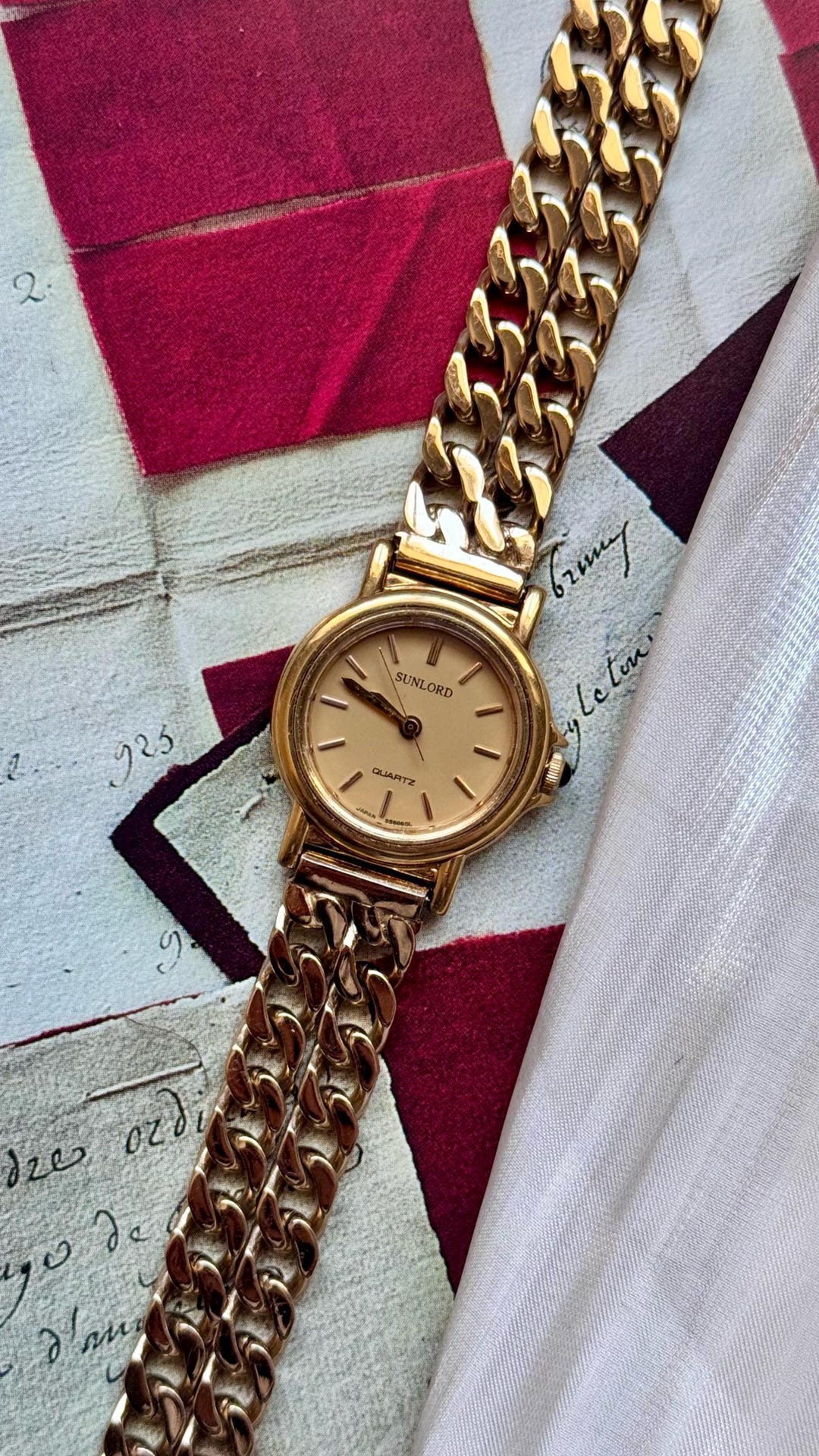 Vintage Sunlord Watch 1990s - Gold Plated - Etsy
