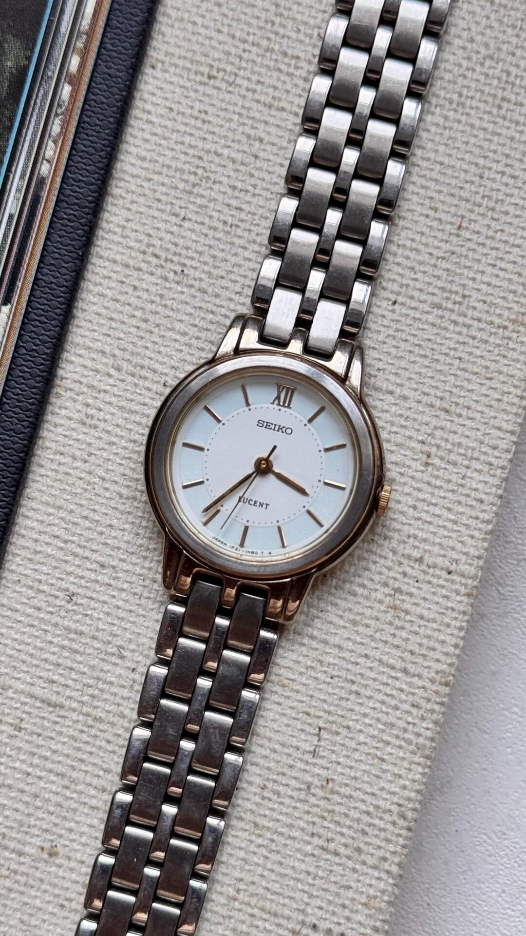 Seiko Lucent Vintage Watch - Etsy