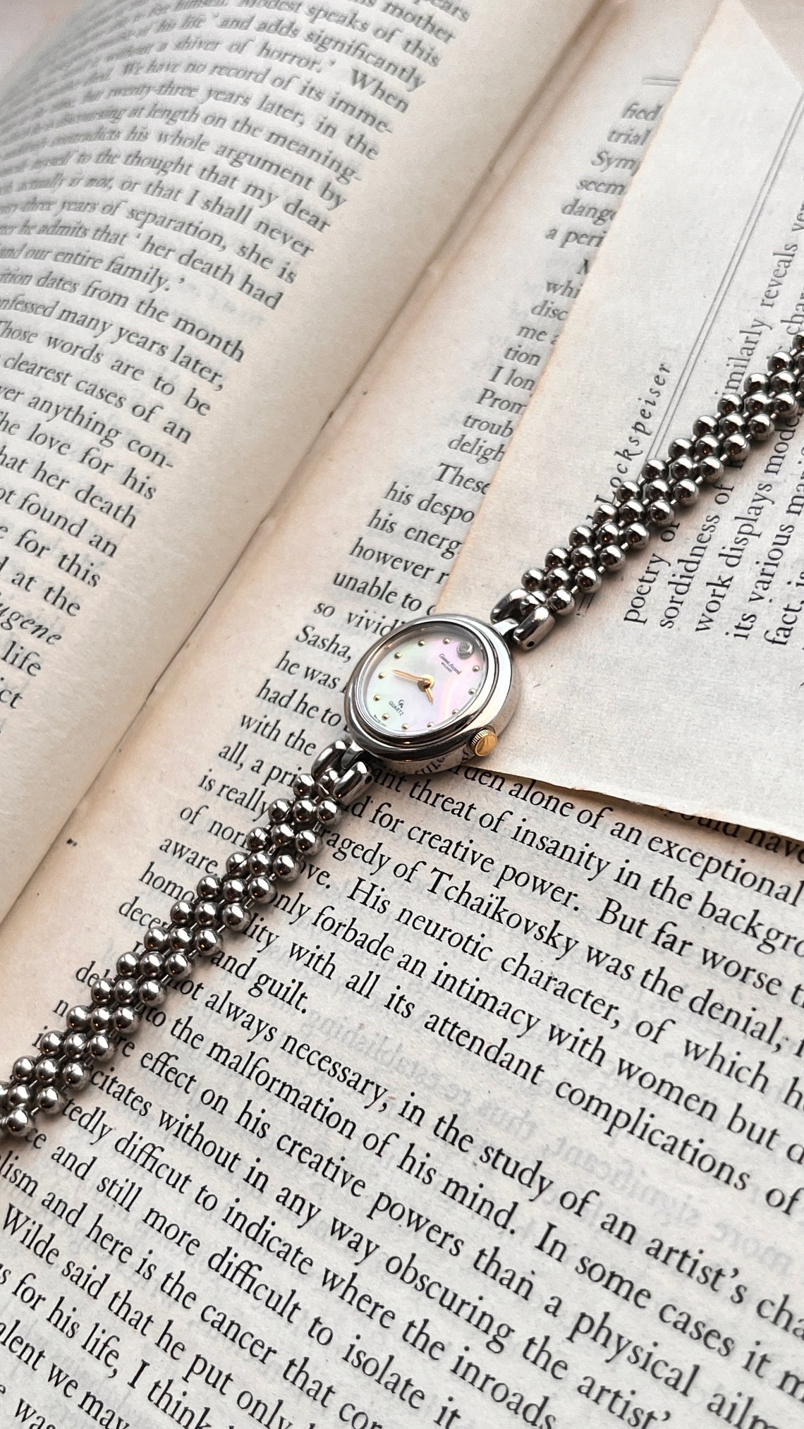 Vintage Milano Watch With Mother of Pearl Dial - Etsy
