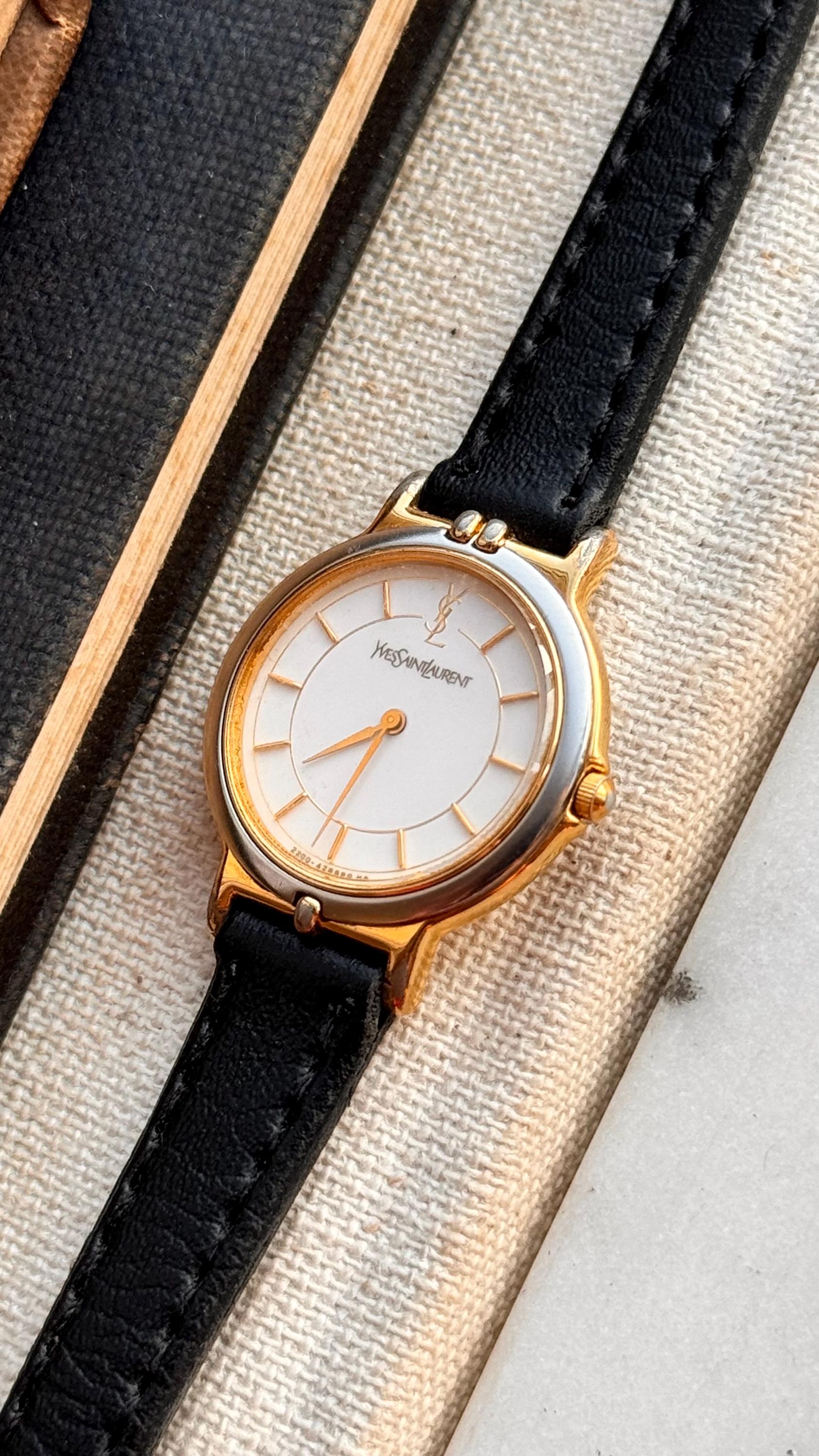Yves Saint Laurent Vintage Watch YSL Vintage Watch - Etsy
