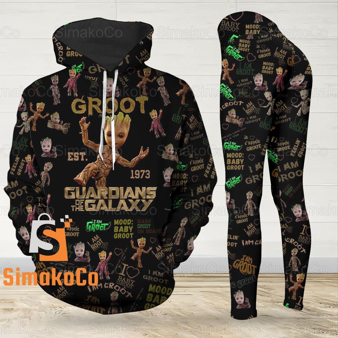 Groot Hoodie, Groot Legging, Groot Legging Women, Groot Gift, I Am ...