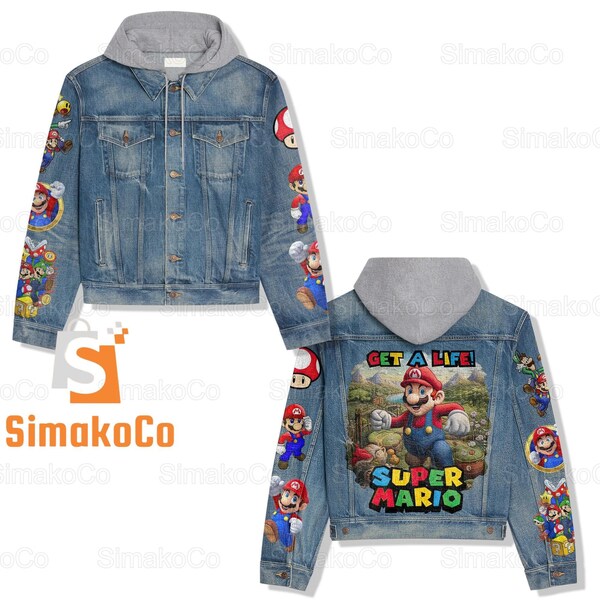 Super Mario Kids Jacket - Etsy