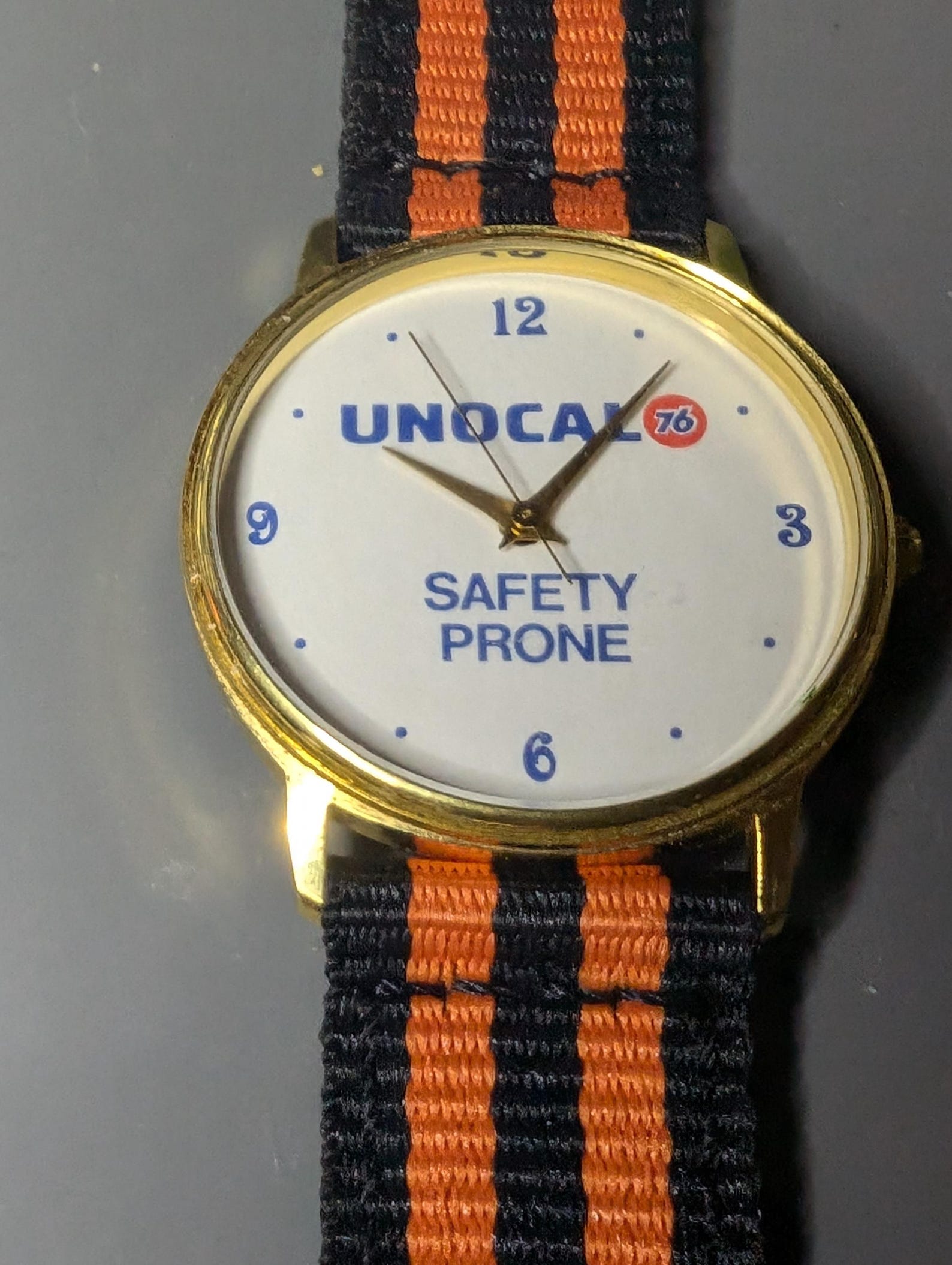Vintage Unocal 76 Quartz Nascar Safety Award Watch. Has New Battery and ...