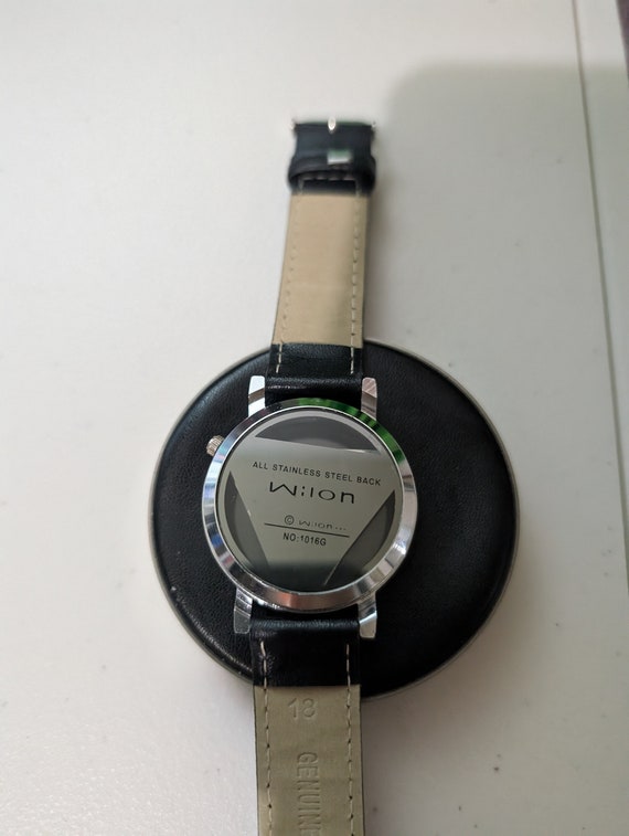 Vintage Wilon see through quartz watch with new batte… - Gem