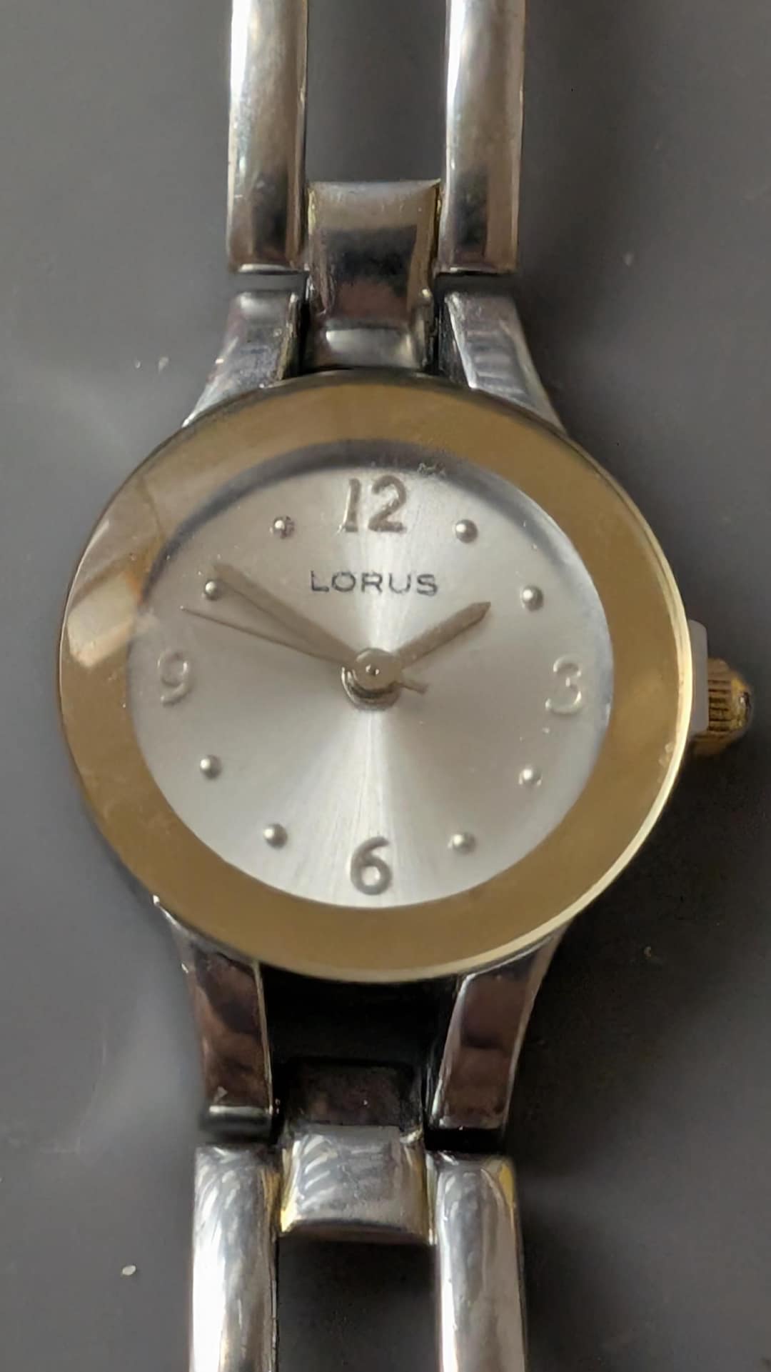 Ladies Lorus Two-tone Quartz Watch With New Battery and Original Band ...