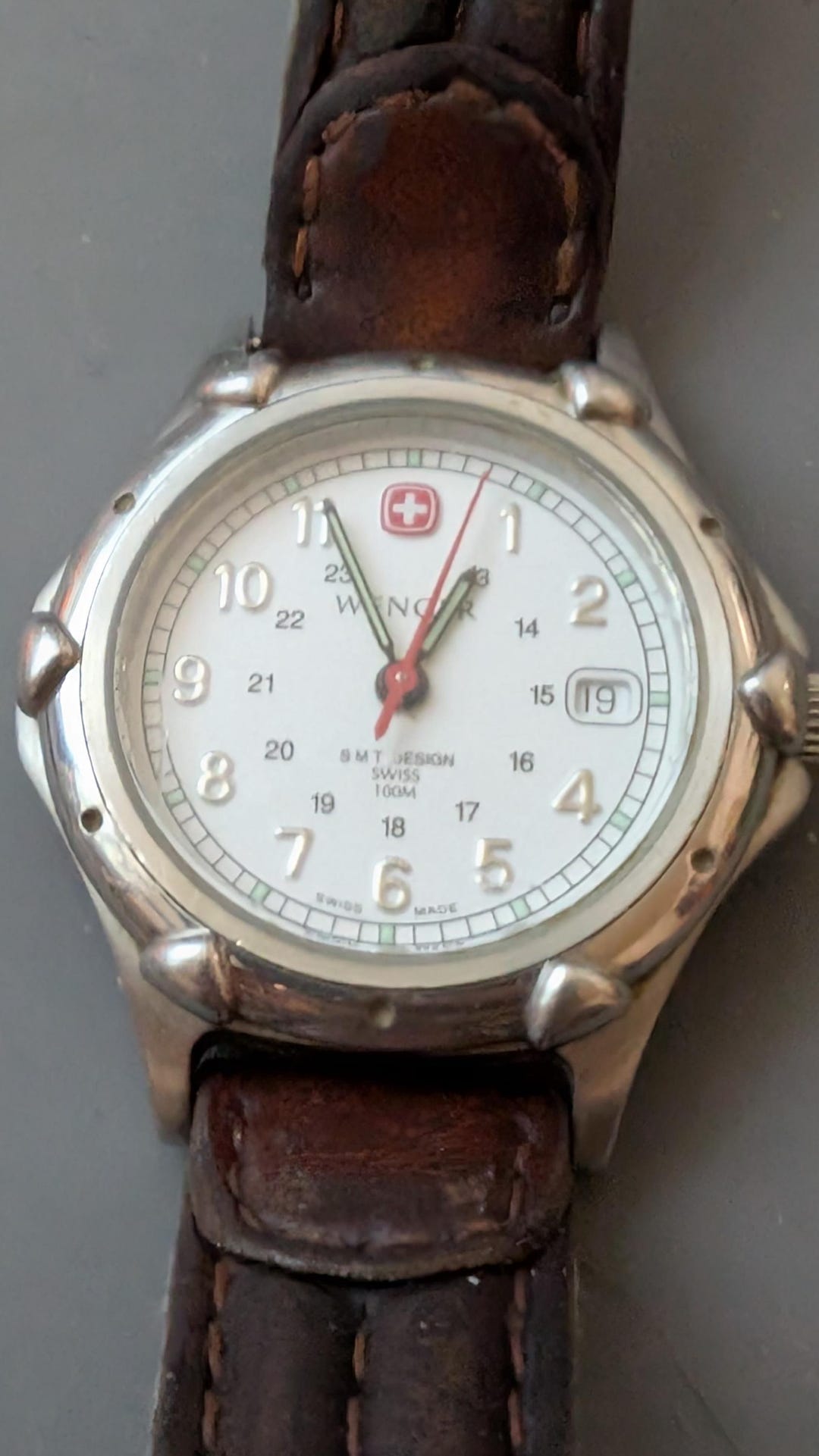 Ladies, Vintage Wenger Swiss Army Quartz Watch With New Battery and ...