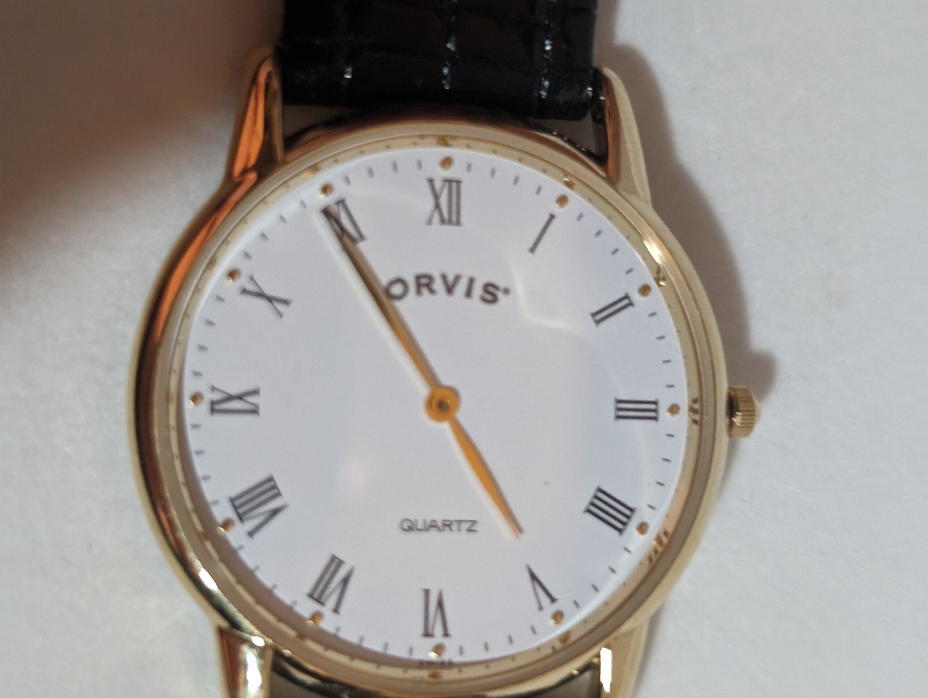 Orvis Men's Dress Watch in Original Box With New Battery. Looks to Be ...