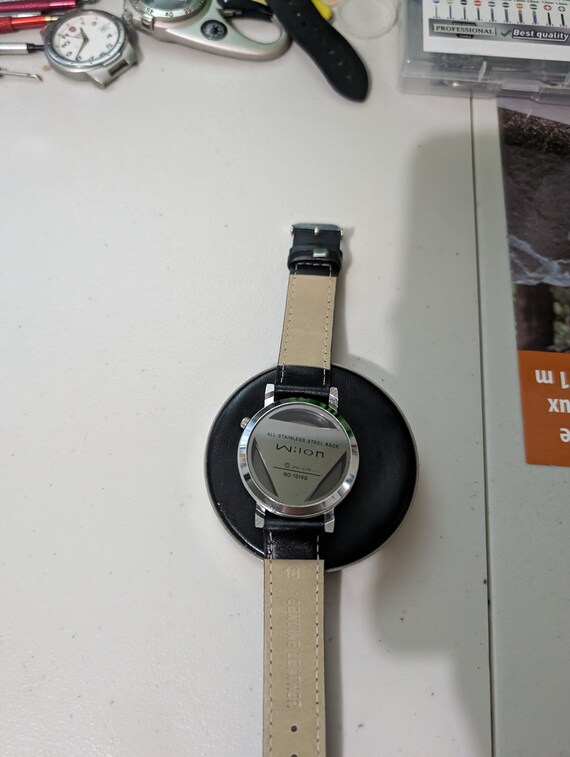 Vintage Wilon see through quartz watch with new batte… - Gem