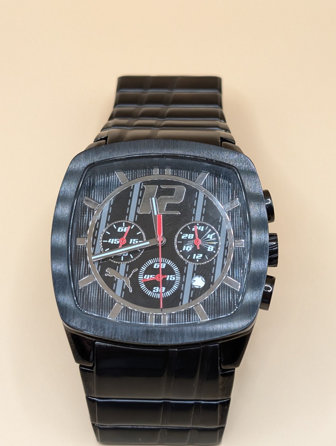 Puma Sports Watch With New Battery. Excellent Condition. Keeps Perfect ...