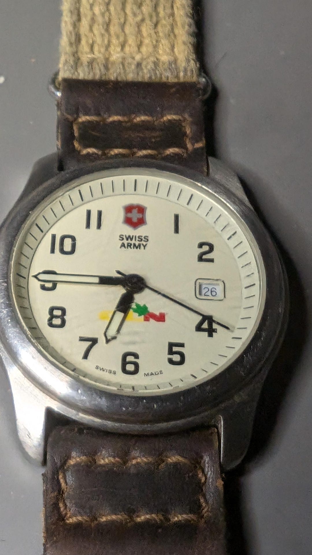 Unisex Sized Quartz Swiss Army Watch With New Battery and Cloth and ...