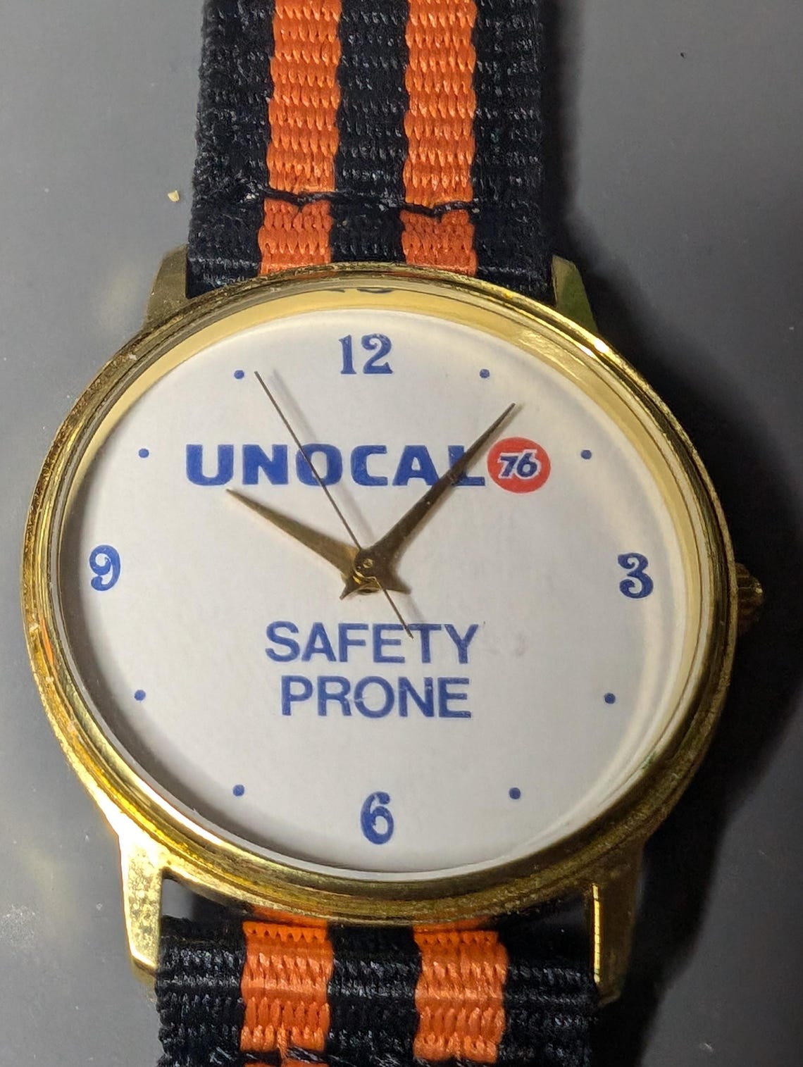 Vintage Unocal 76 Quartz Nascar Safety Award Watch. Has New Battery and ...