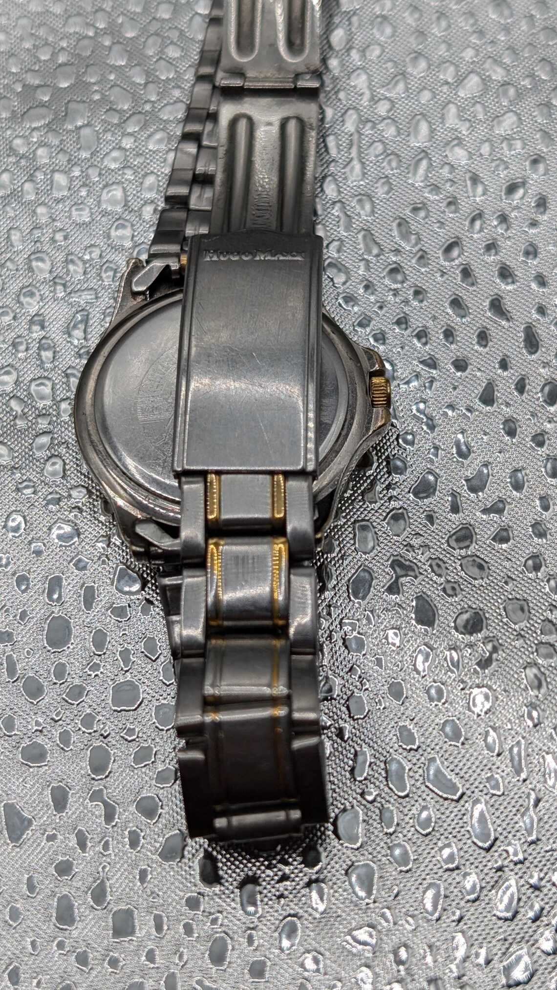 Ladies Vintage Hugo Max Quartz Watch With Flag Dial. Has New Battery ...