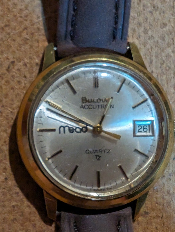 1978 Bulova Accutron Mead company award watch in very… - Gem