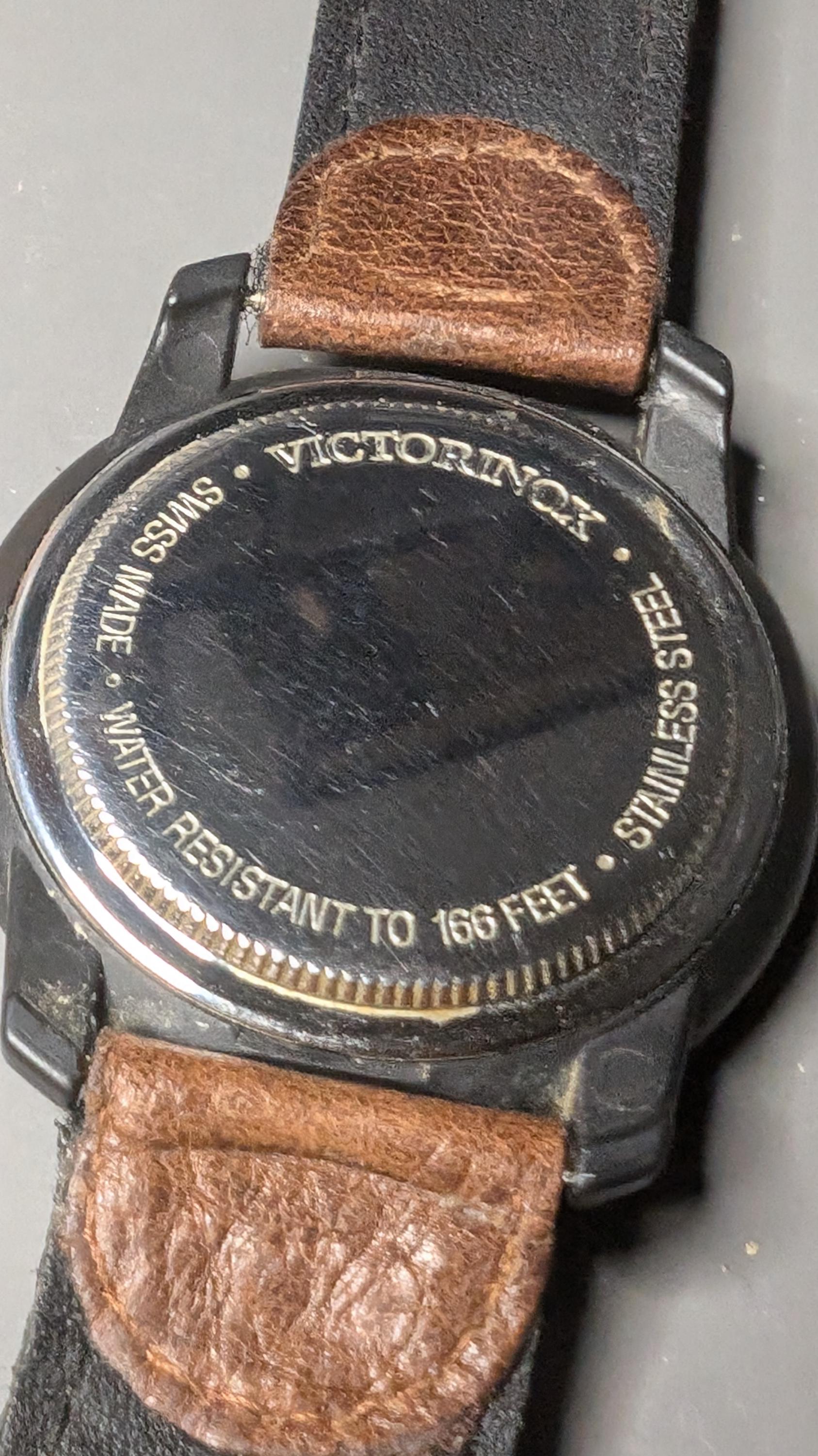 Vintage Victorinox Swiss Army Field Watch With New Battery and New NATO ...