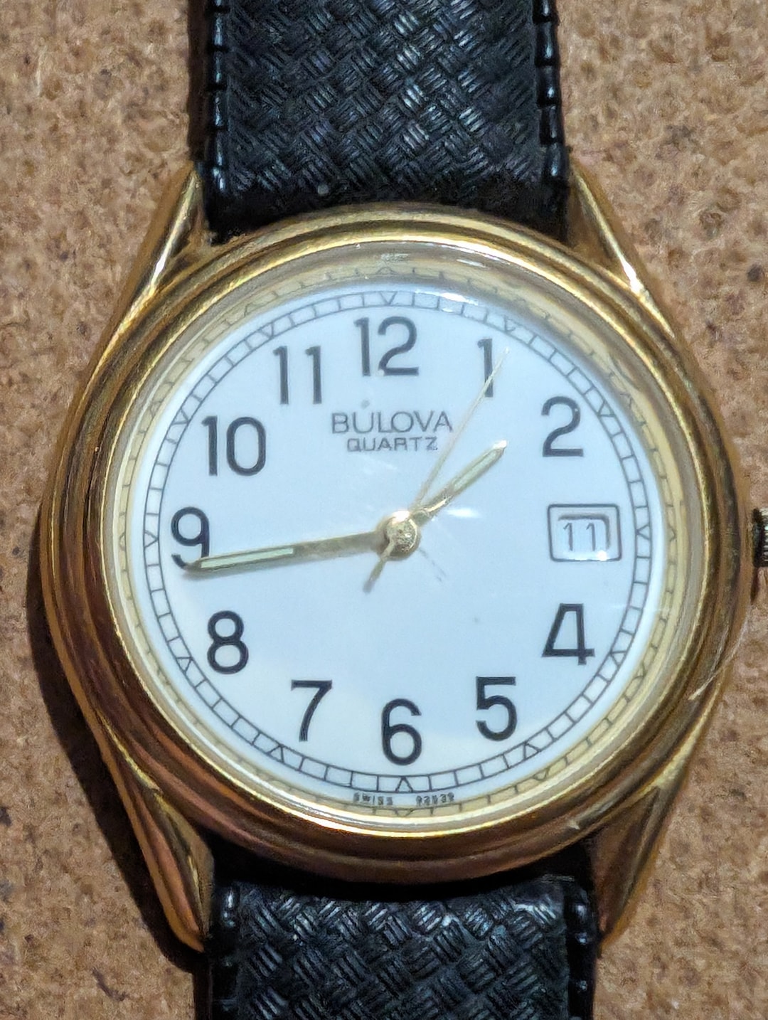 Bulova Railroad Dial Quartz Watch With New Battery. It is in Great ...