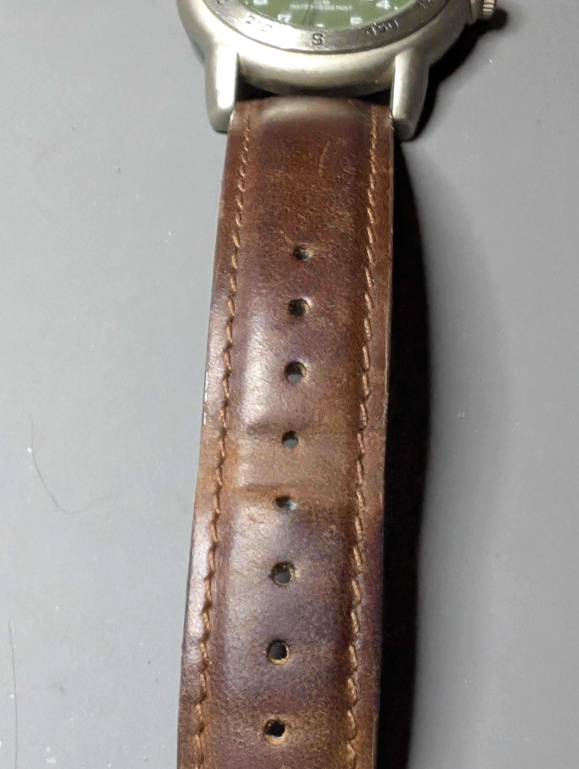 Coleman Quartz Field Watch With New Battery and Original Band. Keeps ...