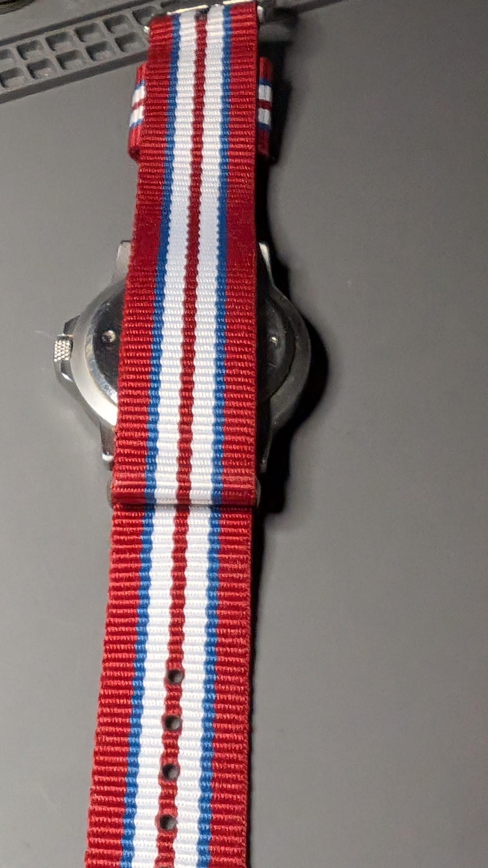 Vintage Orvis Red Bezel Field Watch With New Battery and Red Stripe ...