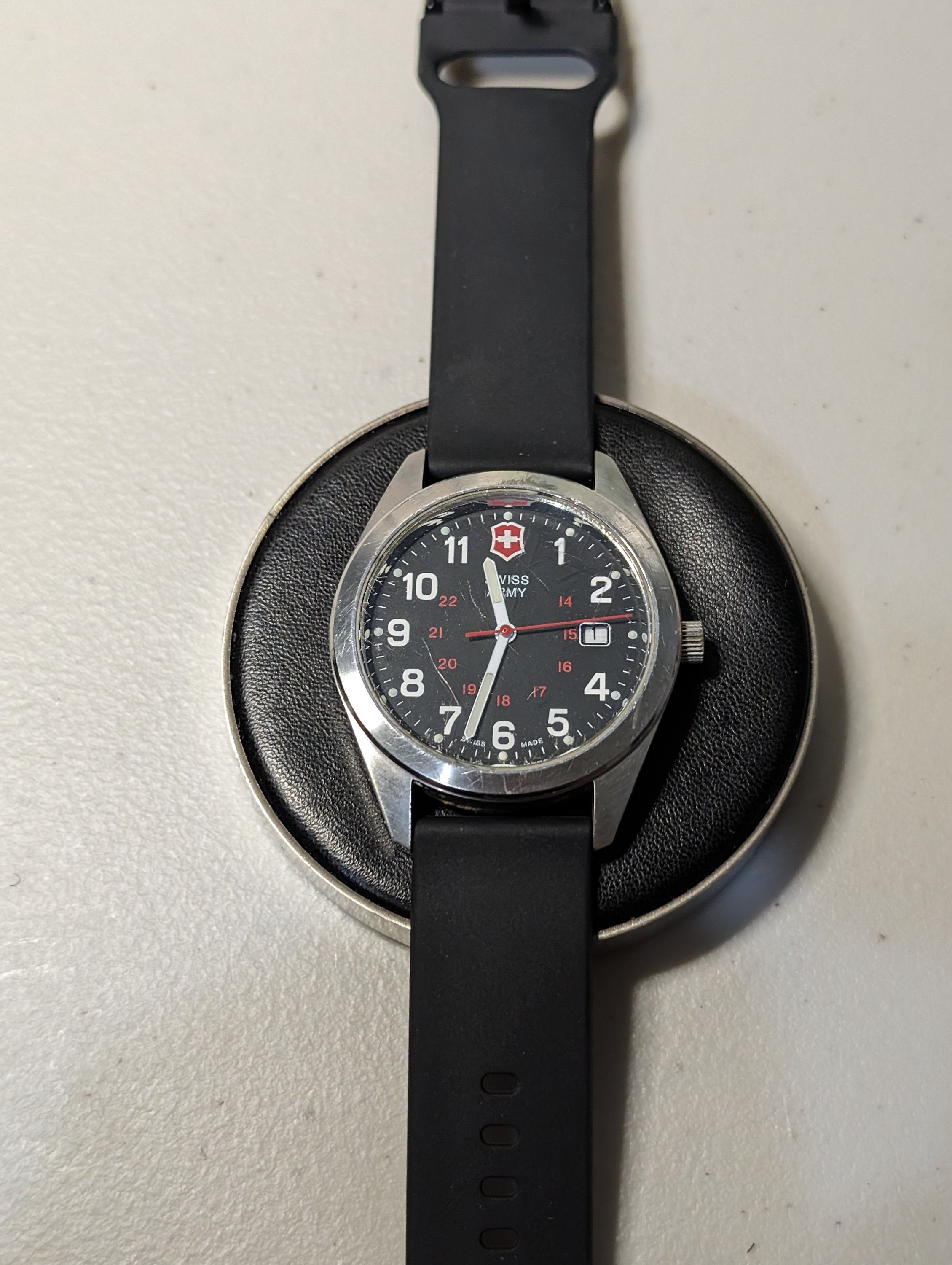 Wenger Swiss Army Military Watch With New Battery and New Band and It ...