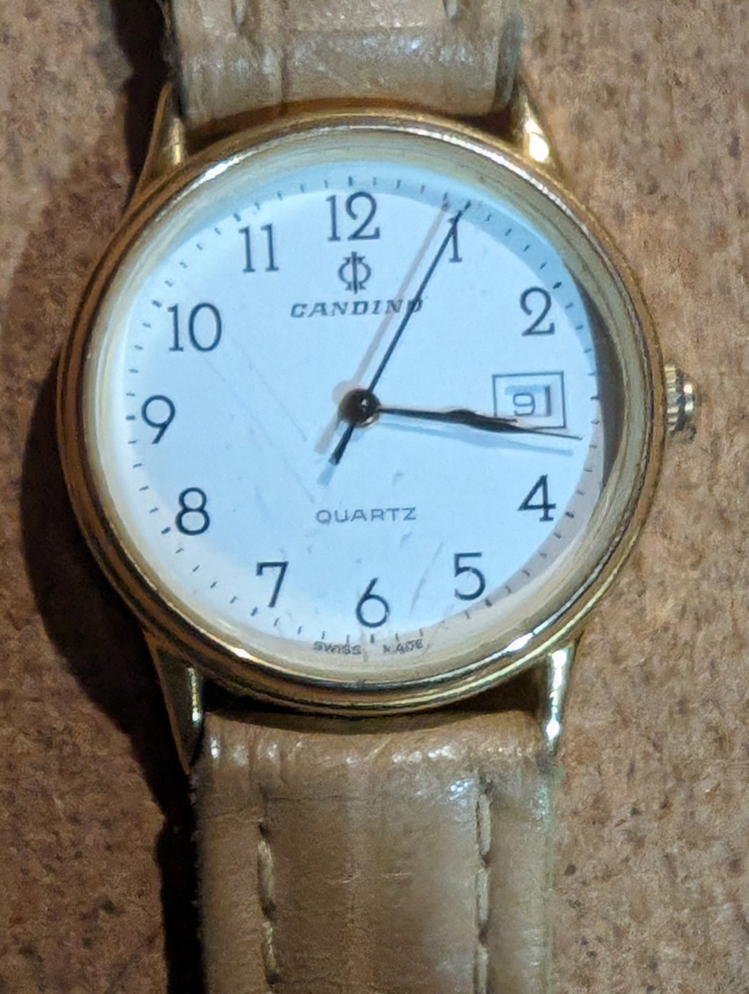 Candino Swiss Made Unisex Sized Quartz Watch With New Battery and New ...