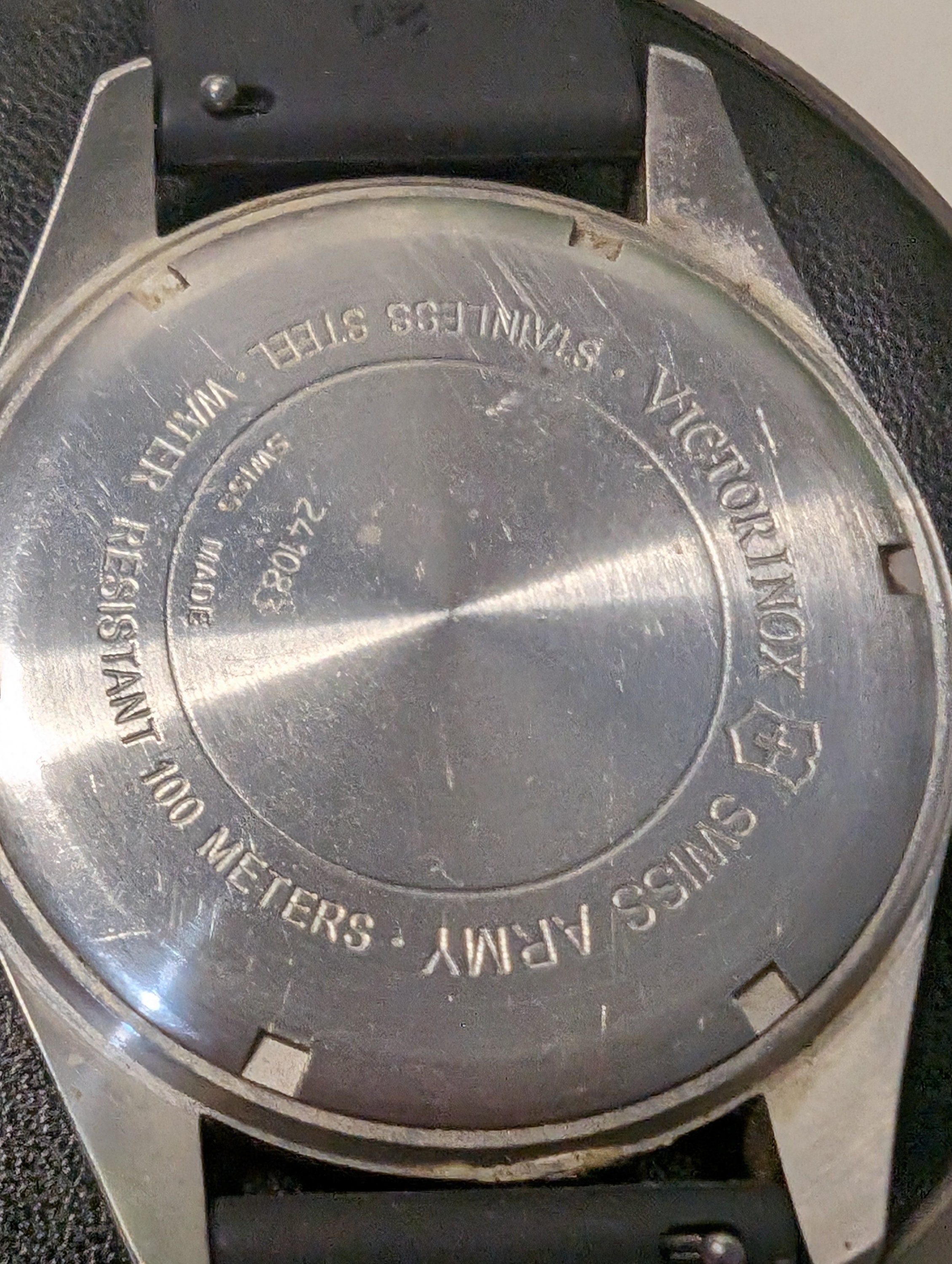 Wenger Swiss Army Military Watch With New Battery and New Band and It ...