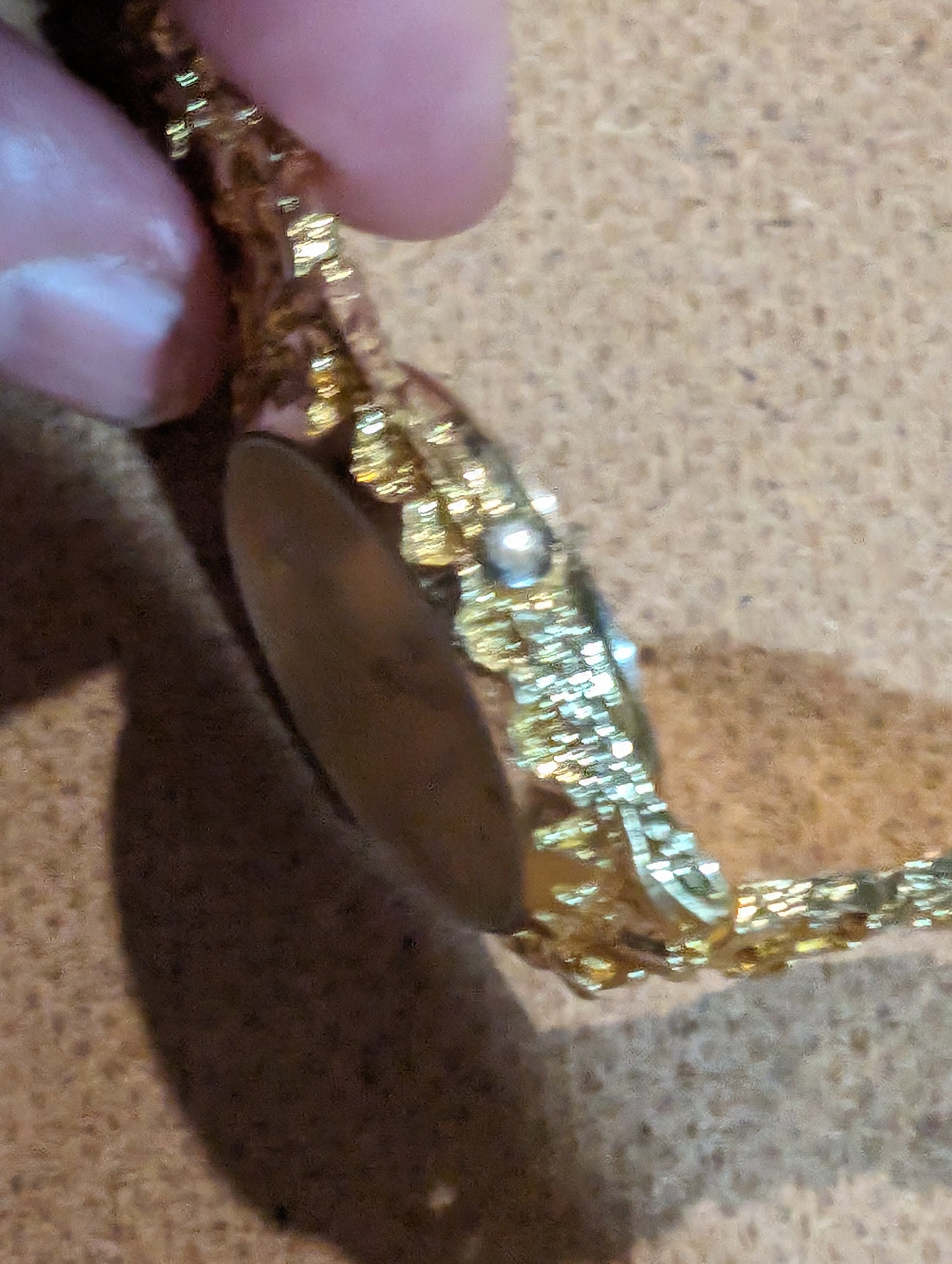 Regis Gold Nugget Quartz Watch With New Battery. in Excellent Condition ...