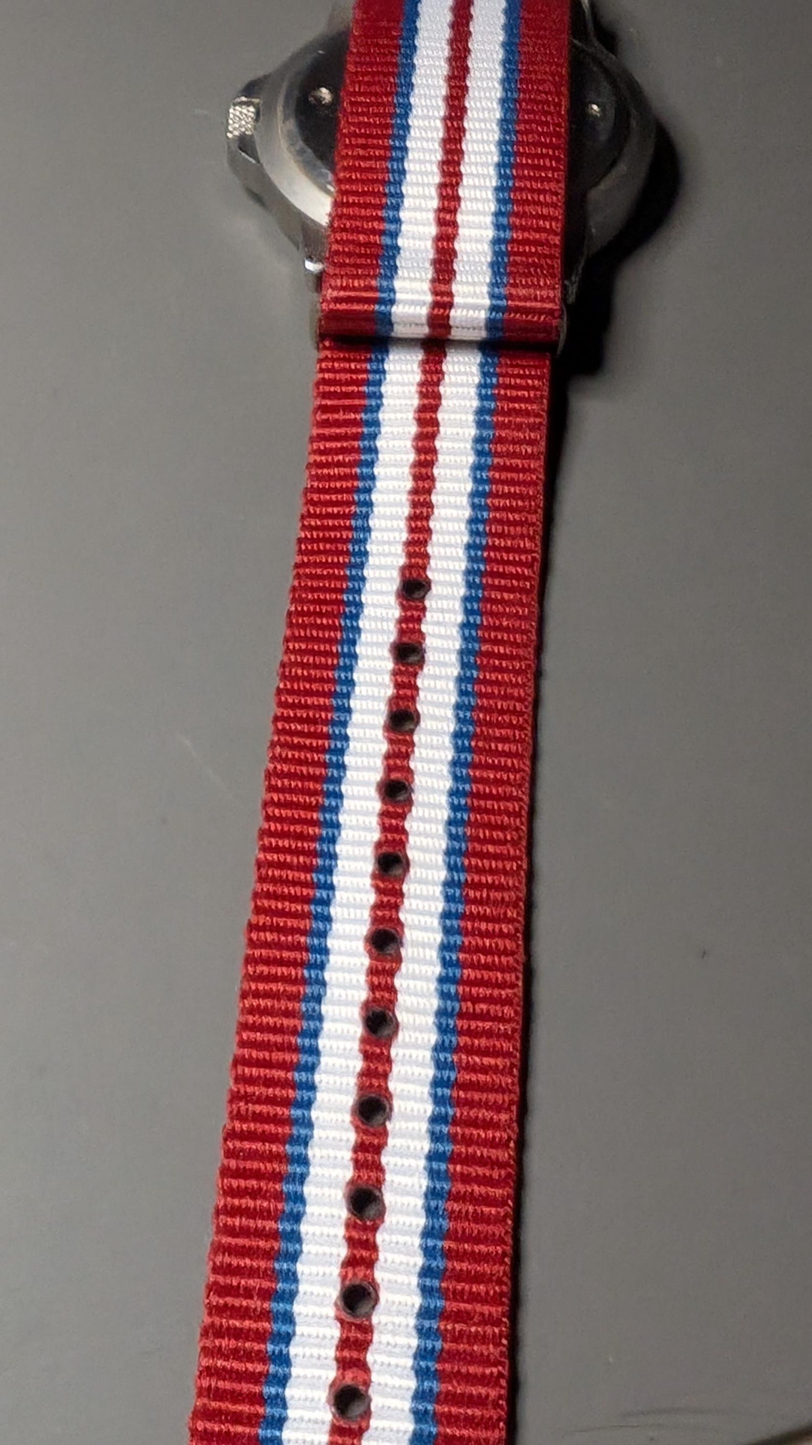 Vintage Orvis Red Bezel Field Watch With New Battery and Red Stripe ...