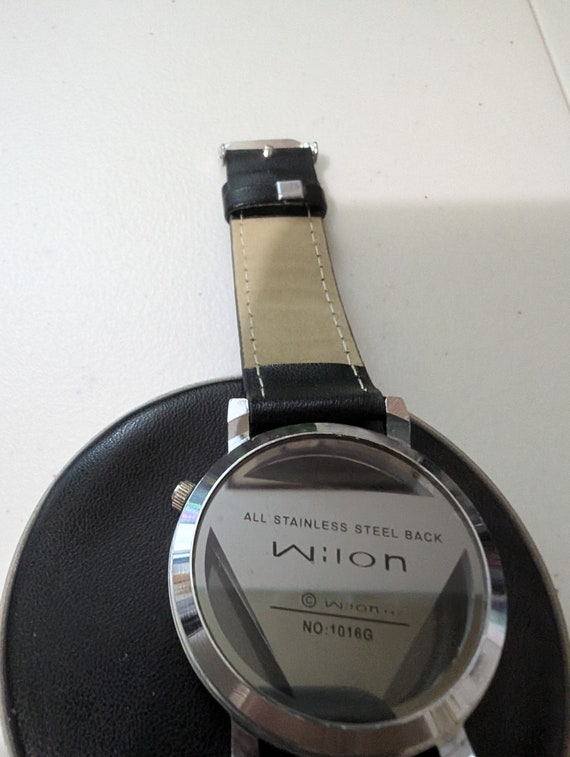 Vintage Wilon see through quartz watch with new batte… - Gem