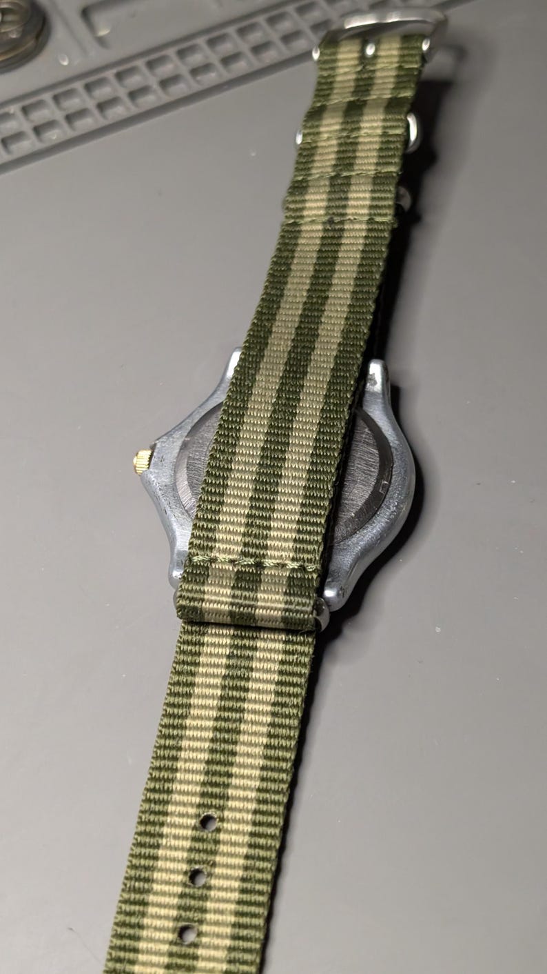 Vintage Swiss Army Quartz Field Watch With Luminous Dial, New Battery ...