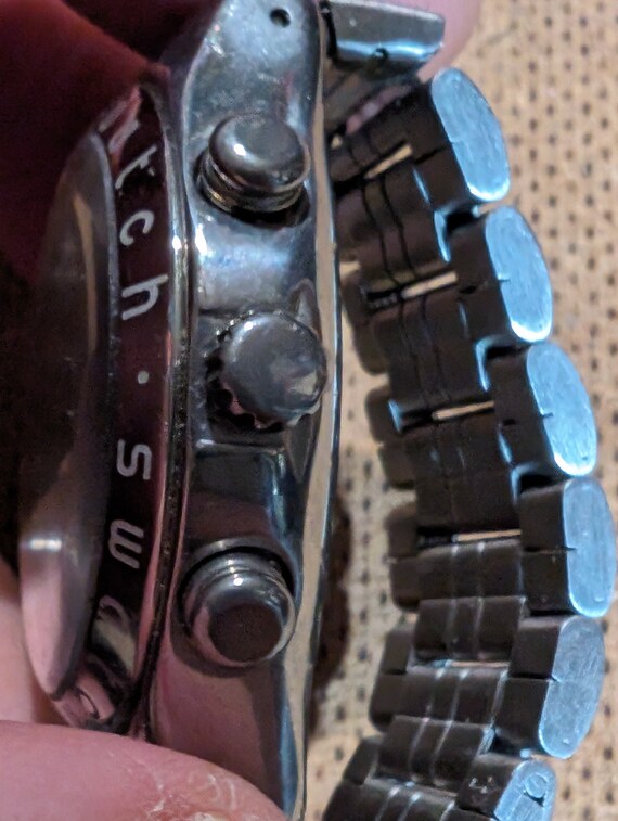 Vintage Swatch Swiss made secret agent watch with new… - Gem