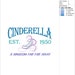 Abstract Princess Cinderella Logo. Cinderella Inspired. Machine ...