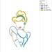 Cinderella Inspired. Machine Embroidery Design File. - Etsy