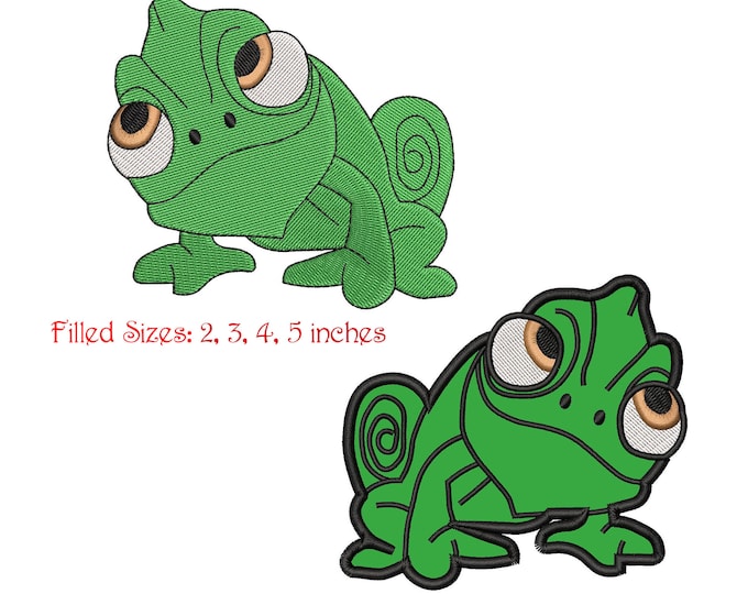 Disney Tangled Pascal Ready to Iron on or Sew on Patch - Etsy