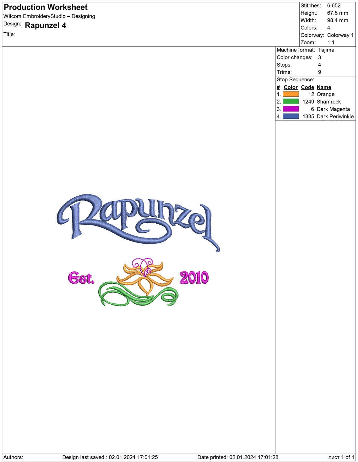 Abstract Princess Rapunzel Logo. Tangled Inspired. Princess Rapunzel ...