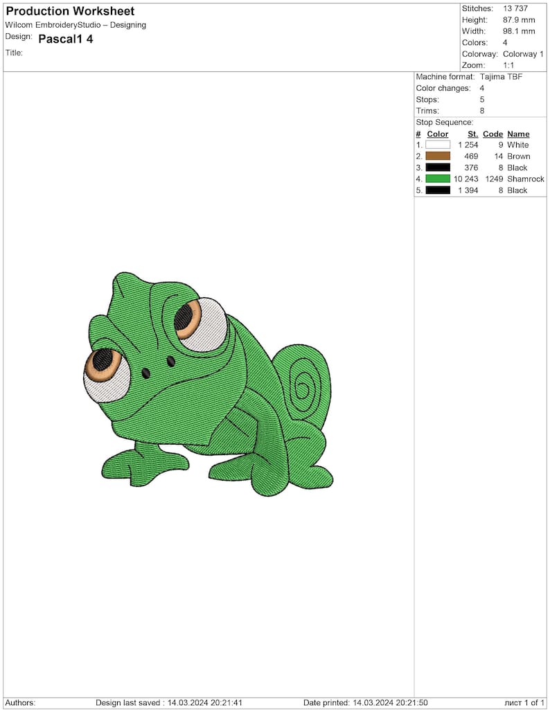 Pascal. Tangled Inspired. Rapunzel's Pet Chameleon, Rapunzel. Machine ...