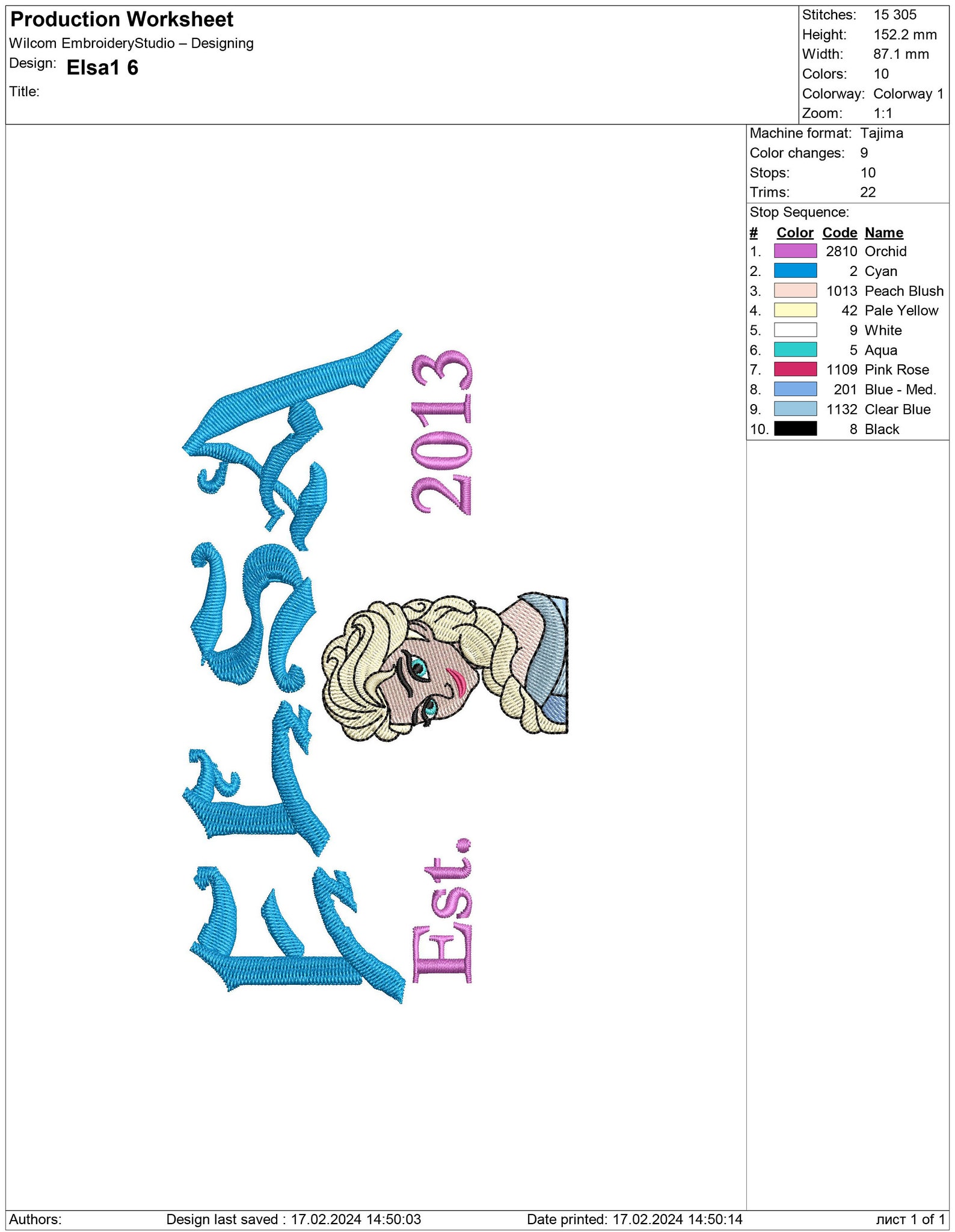 Abstract Princess Elsa Logo. Frozen Inspired. Machine Embroidery Design ...