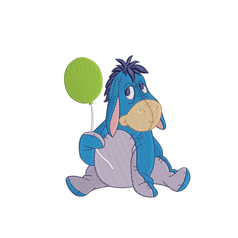 Eeyore Embroidery - Etsy
