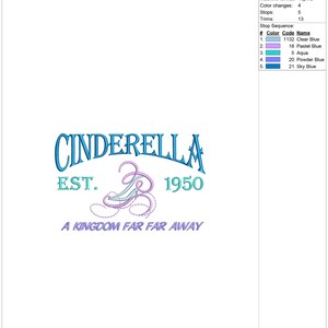 Abstract Princess Cinderella Logo. Cinderella Inspired. Machine ...