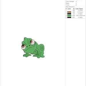 Pascal. Tangled Inspired. Rapunzel's Pet Chameleon, Rapunzel. Machine ...