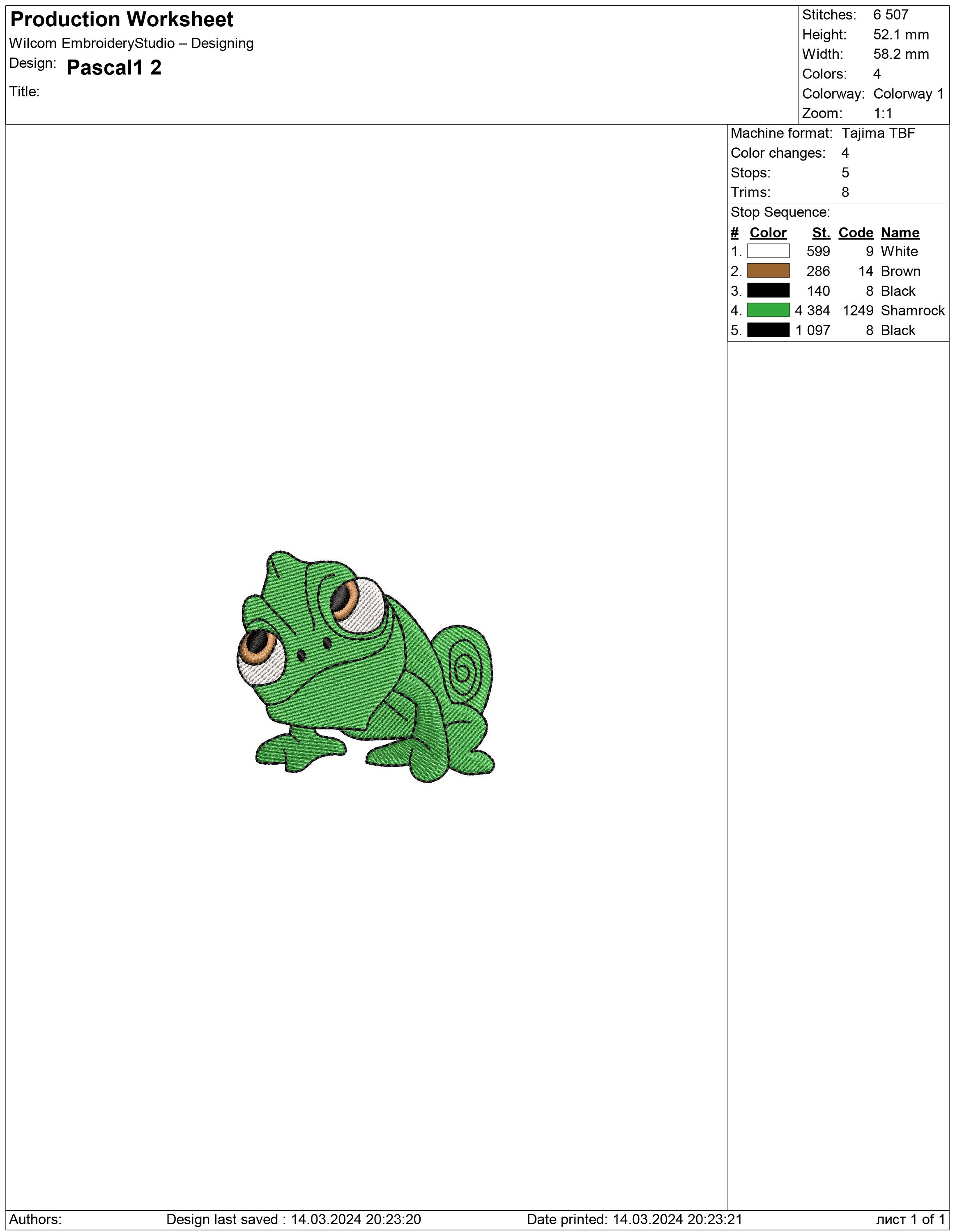 Pascal. Tangled Inspired. Rapunzel's Pet Chameleon, Rapunzel. Machine ...