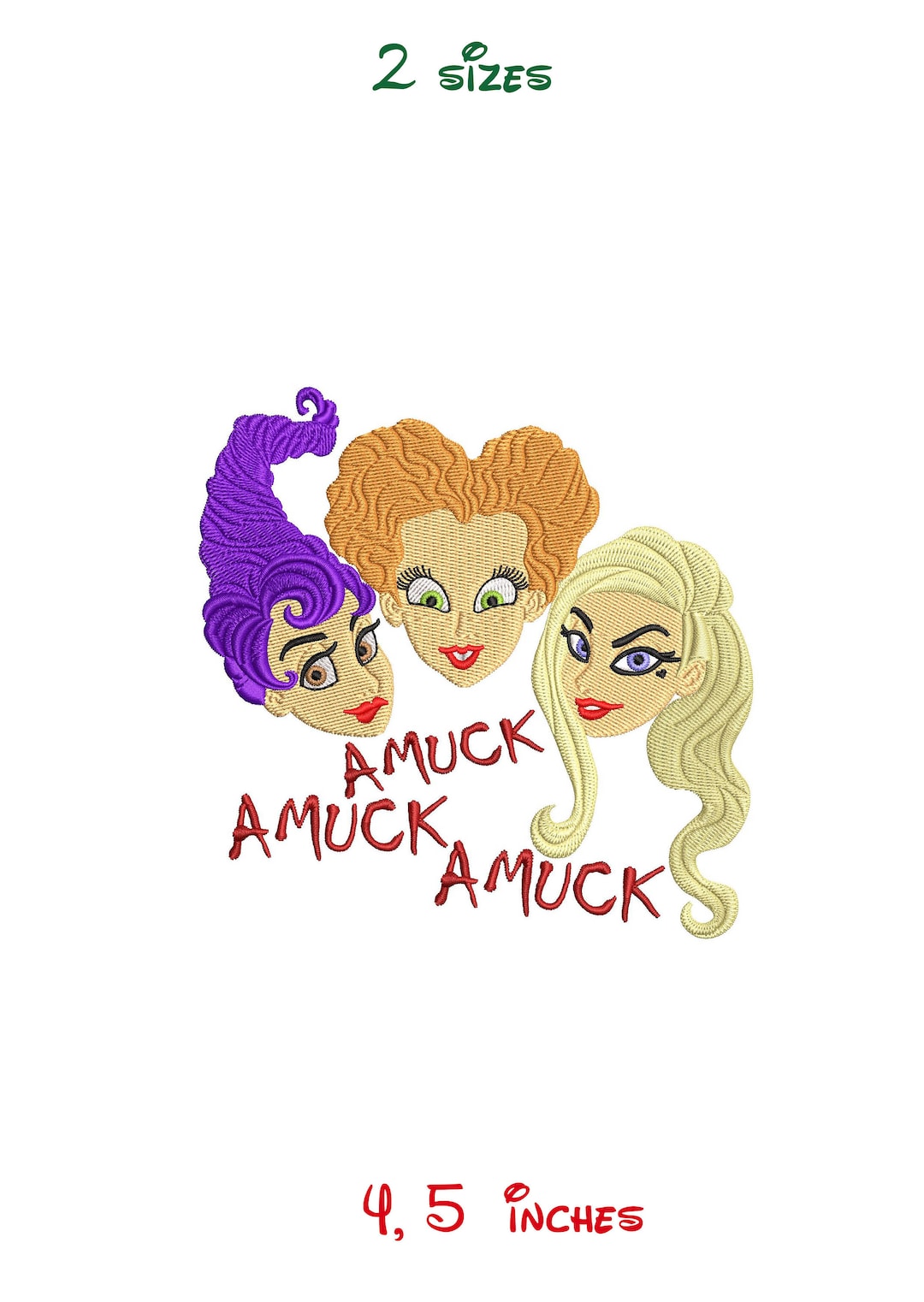 Hocus Pocus Inspired, Trio of Witches , the Sanderson Sisters, the ...
