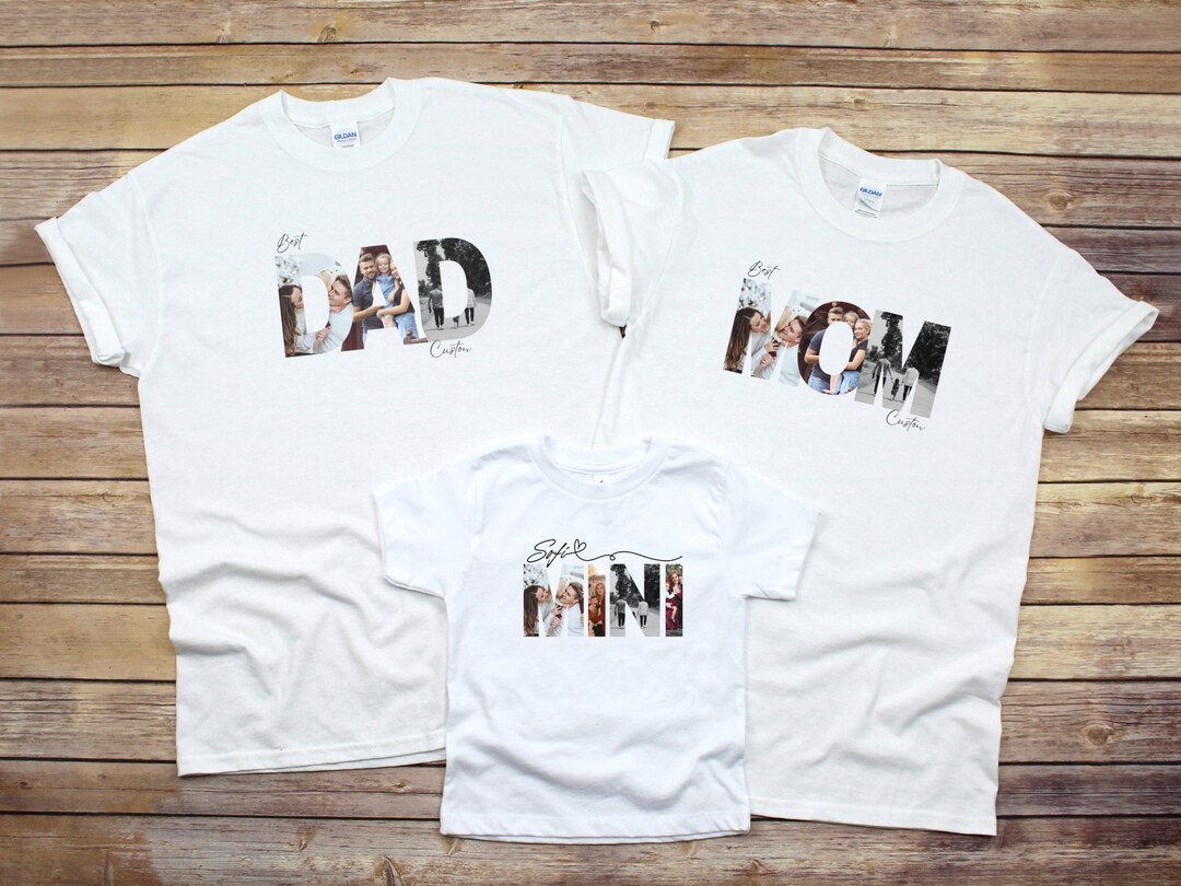 Custom Family Shirts, Trip 2024 Tshirt, Shirt With Family Photos ...